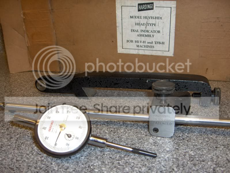 FS Hardinge length stop and carriage stop