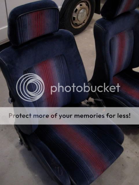 FS: Blue MK1 GTI front seats - northern NY | VW Vortex - Volkswagen Forum