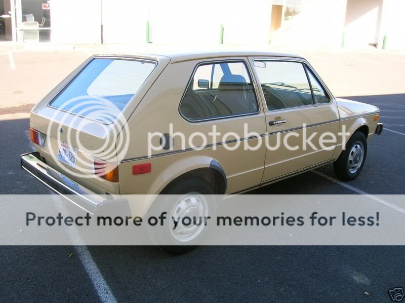 Latest Acquistion....78 Rabbit.....32k original miles...(not 56k ...