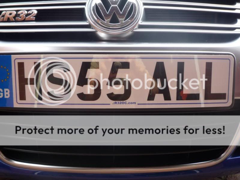 New Plate | VW Golf R32 Forum