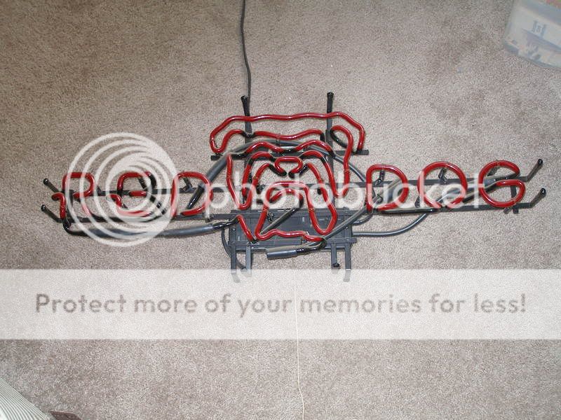 RED Dog neon bar sign chico, ca $100 | Pirate 4x4