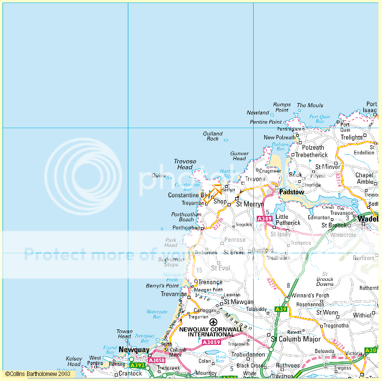 Harlyn Bay near Padstow...