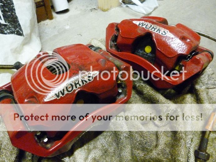 R53 JCW brakes with EBC bits | MiniTorque.com