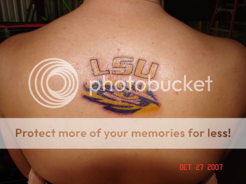 LSU Tattoo Idea | Page 6 | TigerDroppings.com