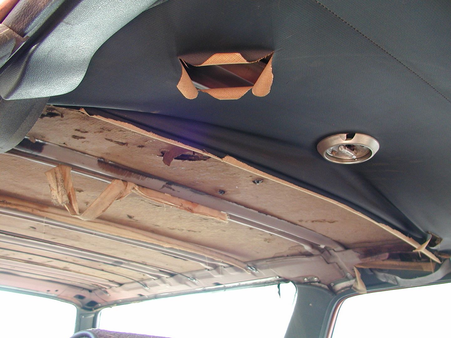 1970 wagon headliner bows | Team Chevelle