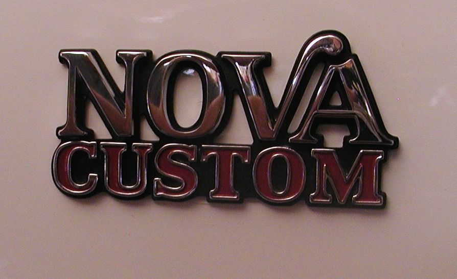 Nova Custom emblems? | Chevy Nova Forum