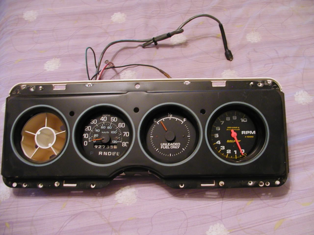 75 dash in a 78 | Chevy Nova Forum