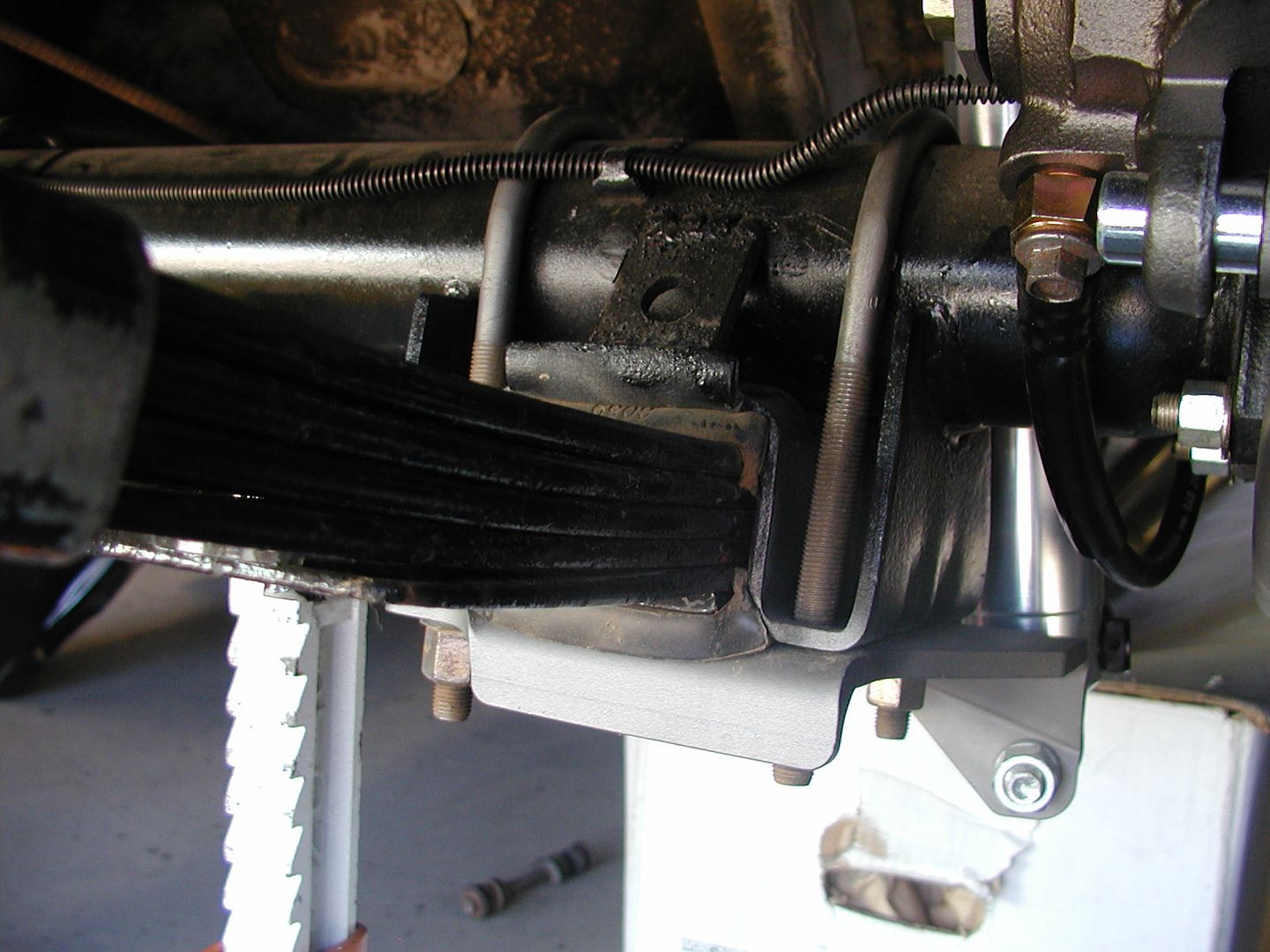 Leaf spring perches and energy suspension spring pads | Chevy Nova Forum