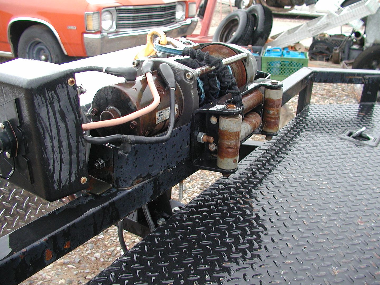 OPEN Trailer electric WINCH mounting options? | Team Chevelle