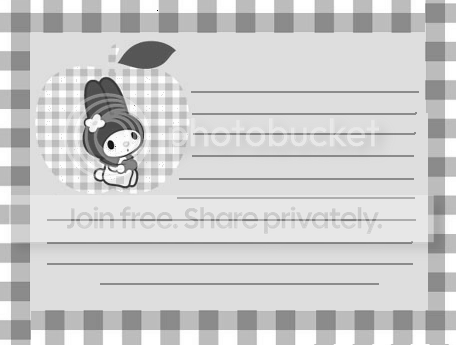 My Melody Printables: printables — LiveJournal